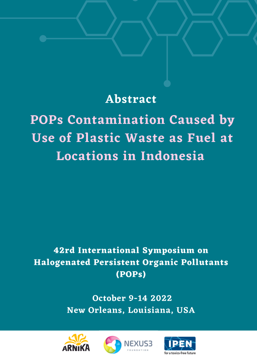 POPs Contamination Caused by Use of Plastic Waste as Fuel at Locations ...