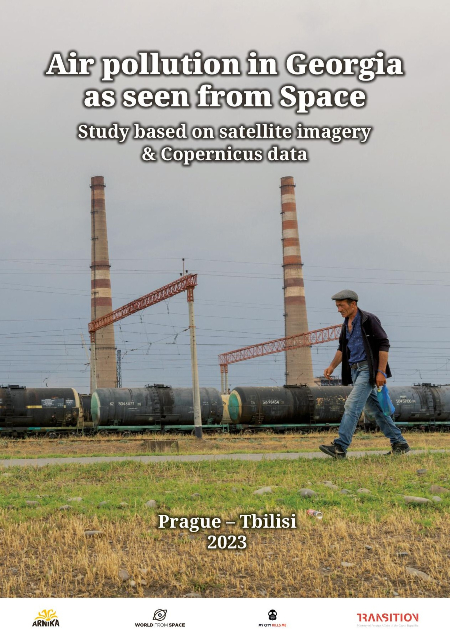 Air pollution in Georgia as seen from Space