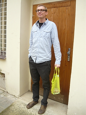 Síťová taška s krátkým uchem